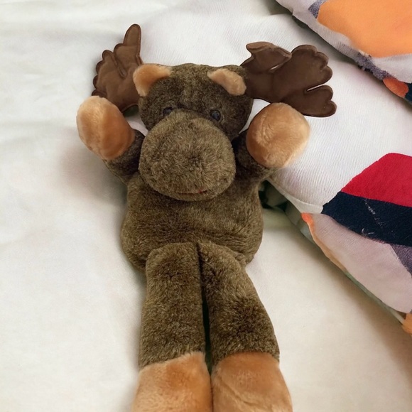 Anya | Toys | Vintage Moose Plush Hand Puppet Stuffed Animal Brown ...